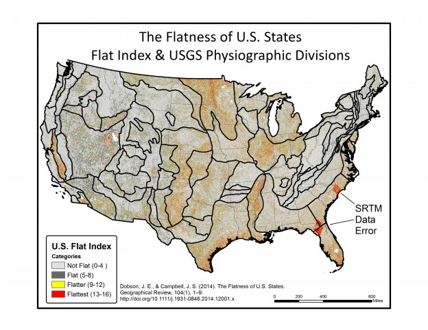The Flatness of U.S. States – Disruptive Geo
