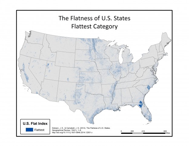 The Flatness of U.S. States – Disruptive Geo