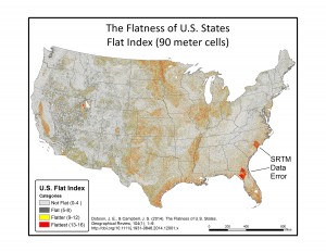 The Flatness of U.S. States – Disruptive Geo